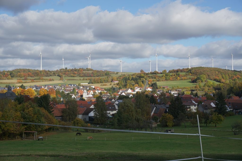 Blick über Ober-Ohmen Burg | Homepage von Ober-Ohmen